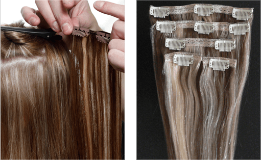 Clip in Hair Extensions Melbourne | Permanent Hair Extensions Caroline ...